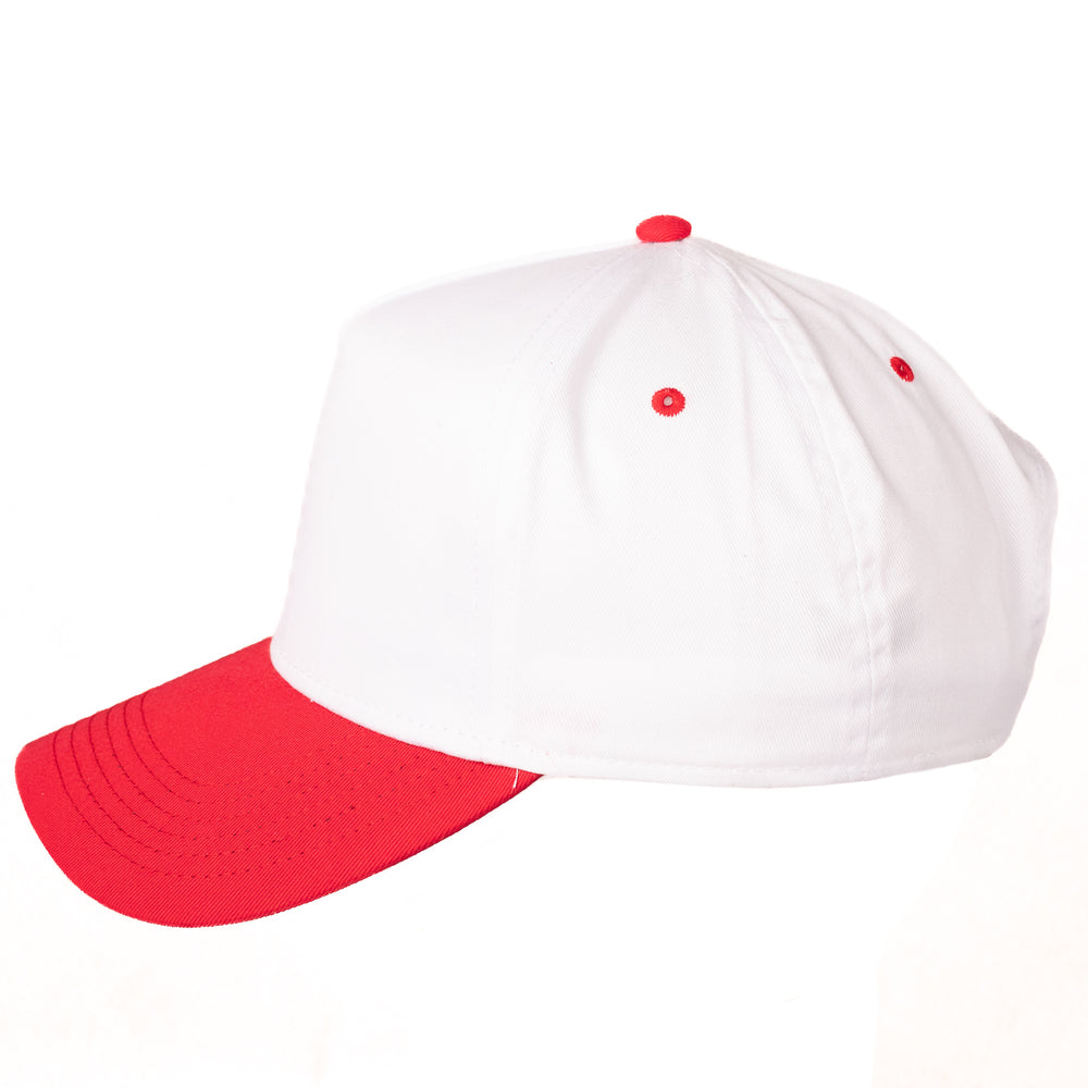 Red / White OTTO Mid Profile Baseball Cap – Tekton LA