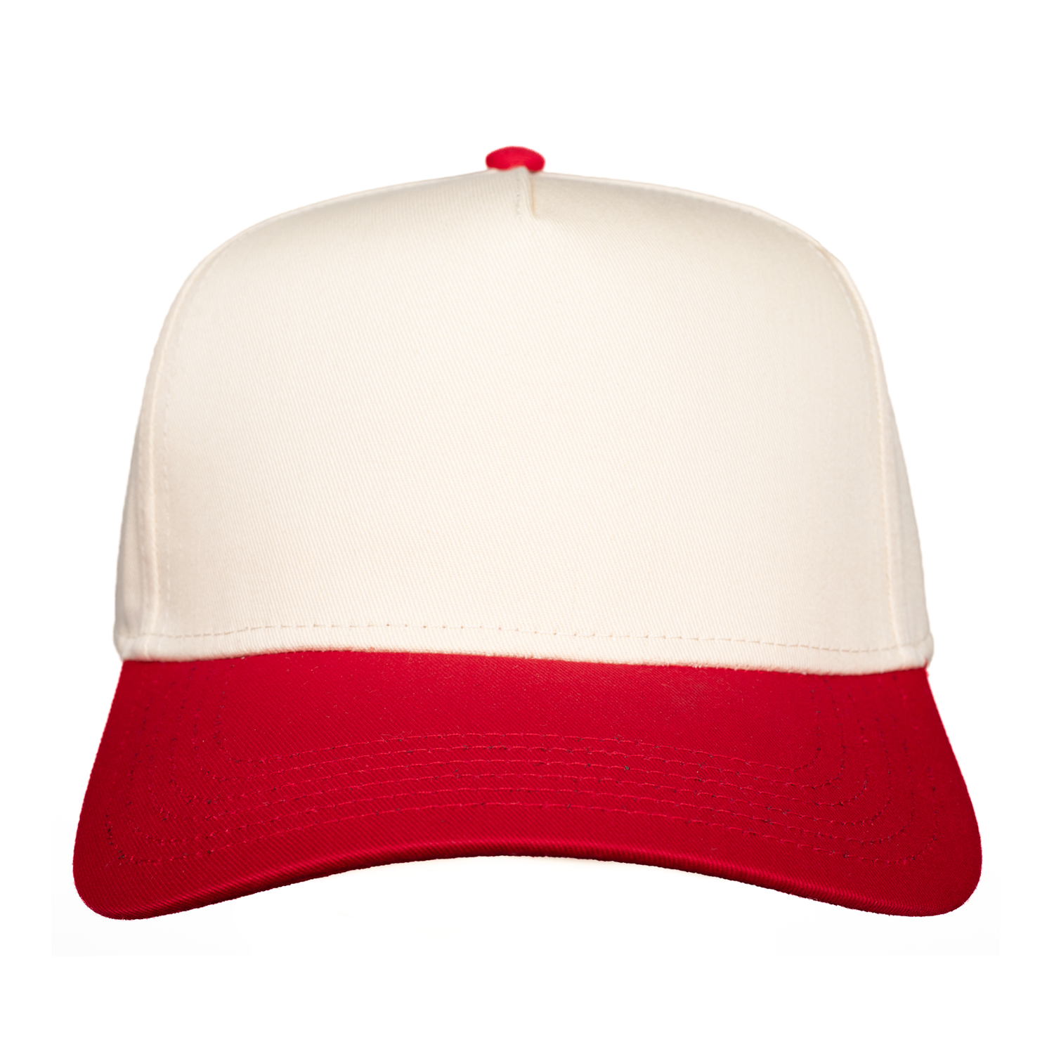 Red / Natural OTTO Mid Profile Baseball Cap – Tekton LA